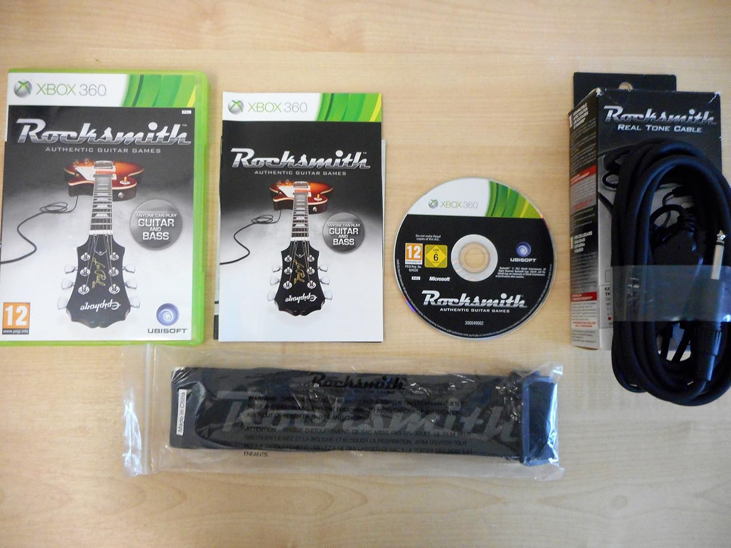 Rocksmith - includes Real Tone Cable (Xbox 360) : Amazon.co.uk: PC ...