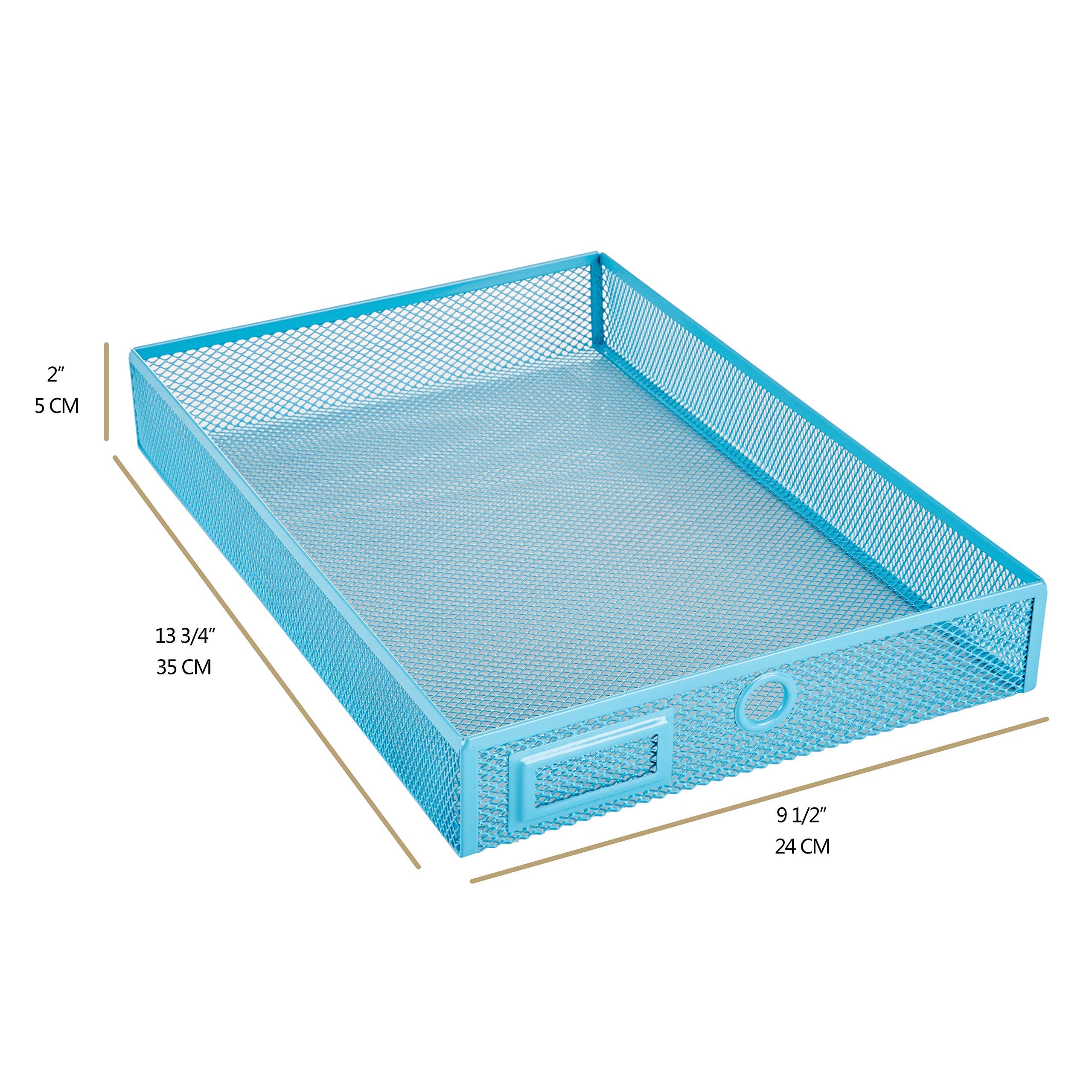 Snapklik.com : Annova Desk Organizer Wire Mesh 3 Tier Sliding Drawers ...