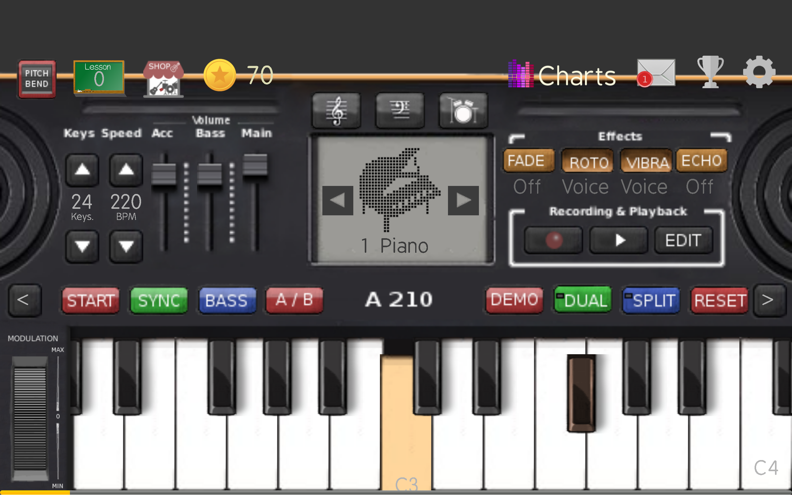 Music Keyboard - App on the Amazon Appstore