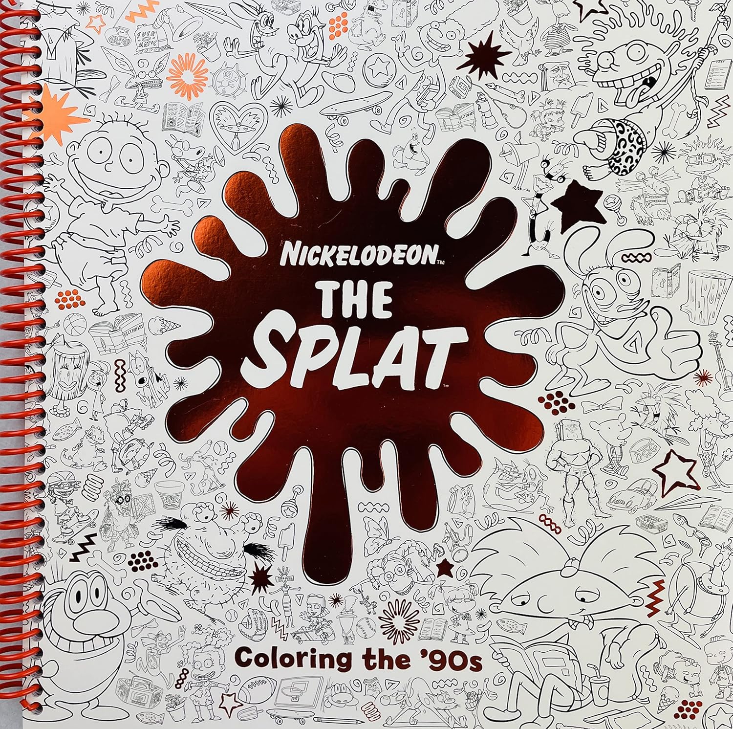 The Splat: Coloring The '90s (Nickelodeon) (Adult Coloring Book ...