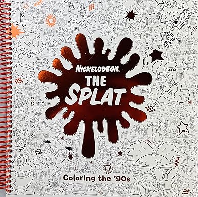 The Splat: Coloring The '90s (Nickelodeon) (Adult Coloring Book ...