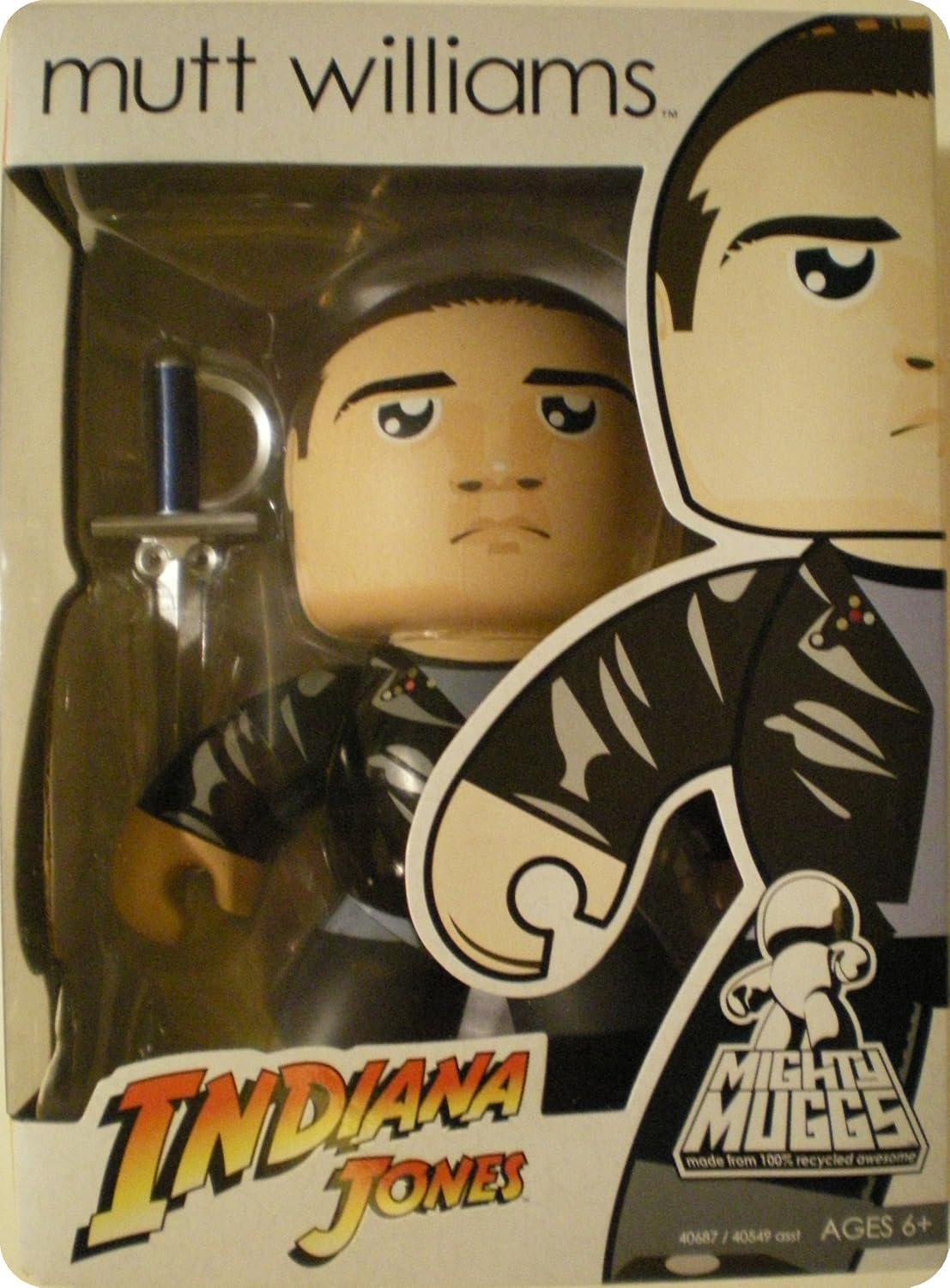 Indiana Jones Mighty Muggs Mutt Williams : Amazon.co.uk: Toys & Games