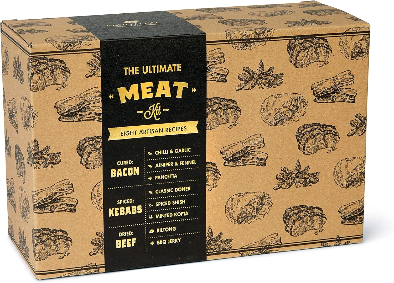 Ultimate Meat Kit - 8 Meat - Make your own Bacon, Biltong, Jerky, Doner ...