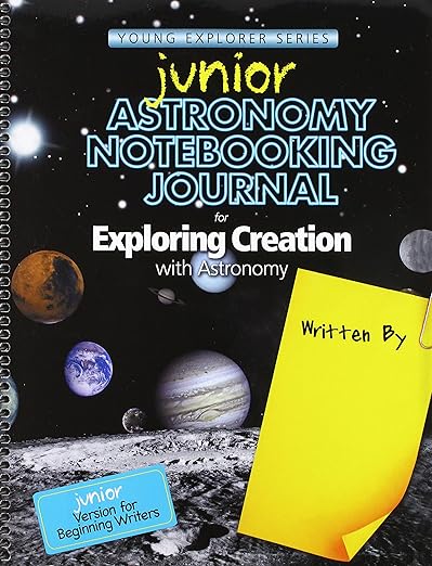 Junior Astronomy Notebooking Journal for Exploring Creation with ...