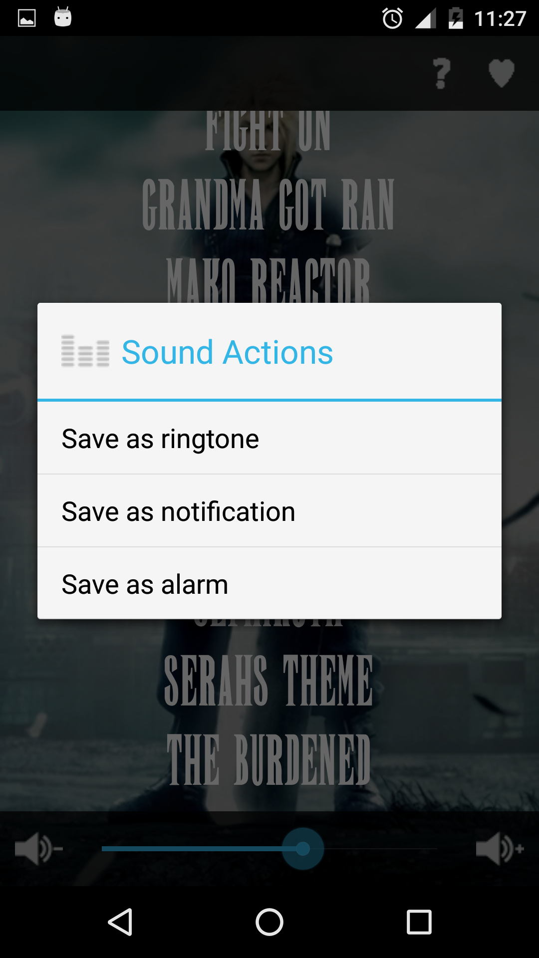 Final Fantasy Ringtones - App on Amazon Appstore