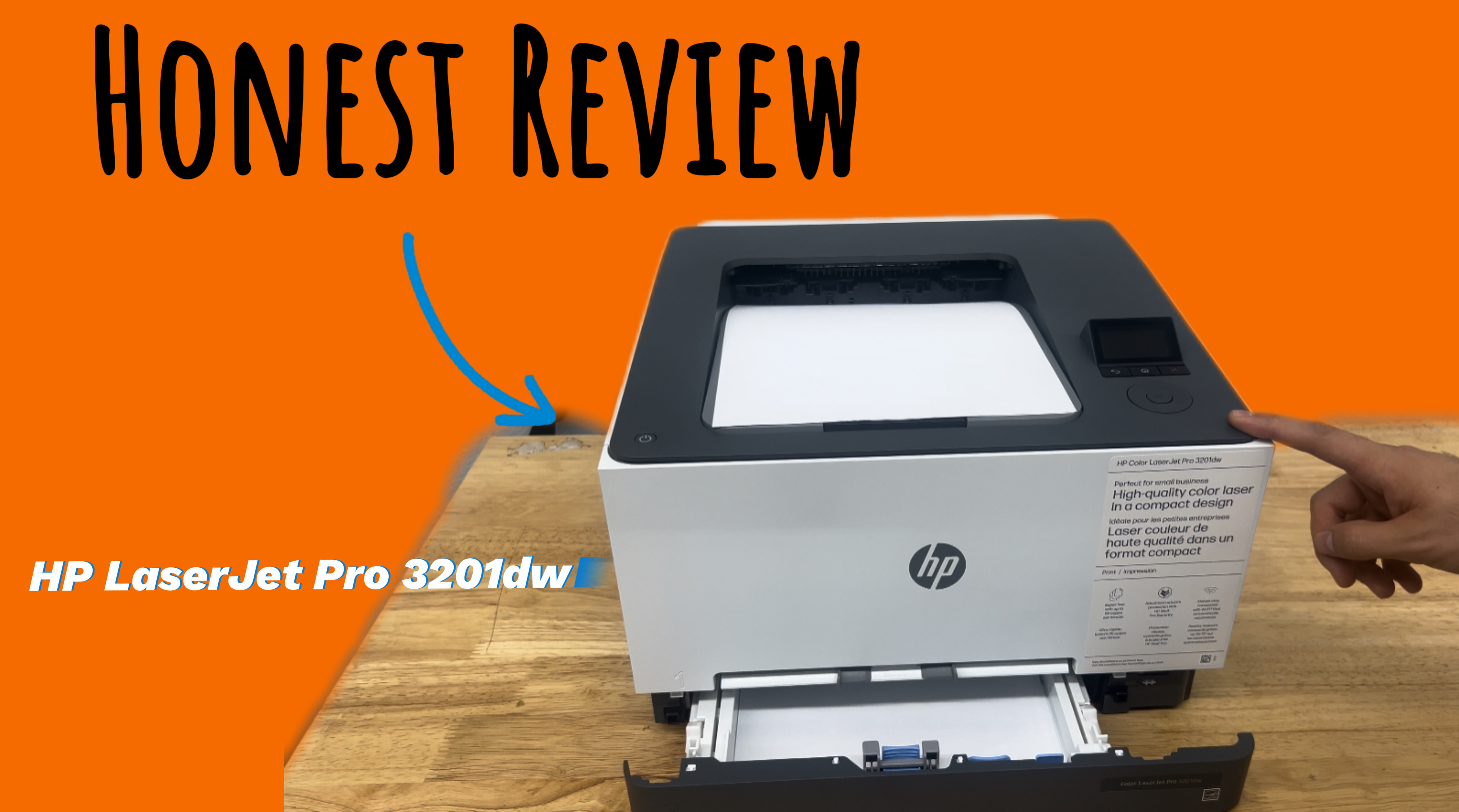 Watch My Honest Review - HP LaserJet Pro 3201dw on Amazon Live