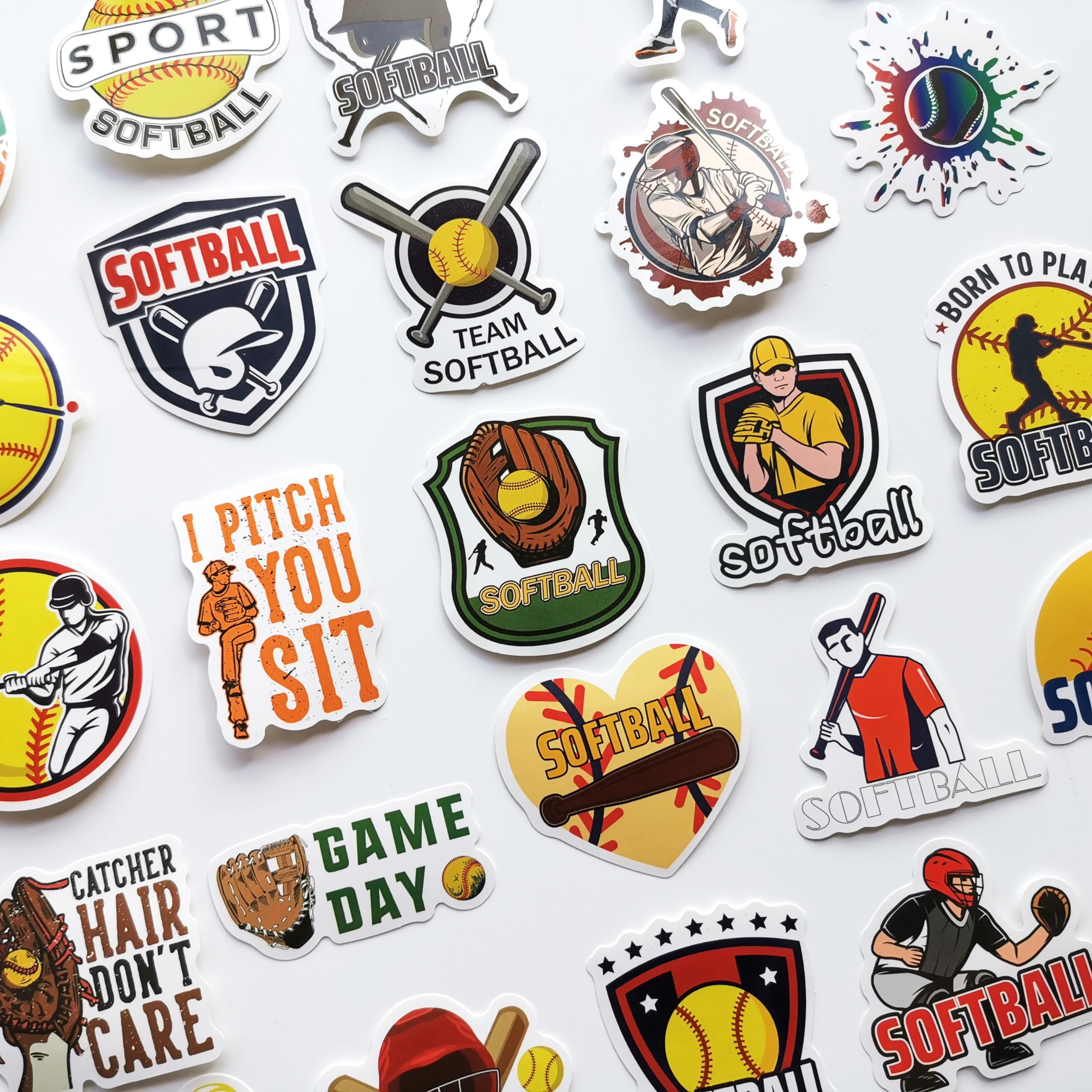 Softball Helmet Stickers Amazon.com: Jecery 200 Pcs Helmet Stickers