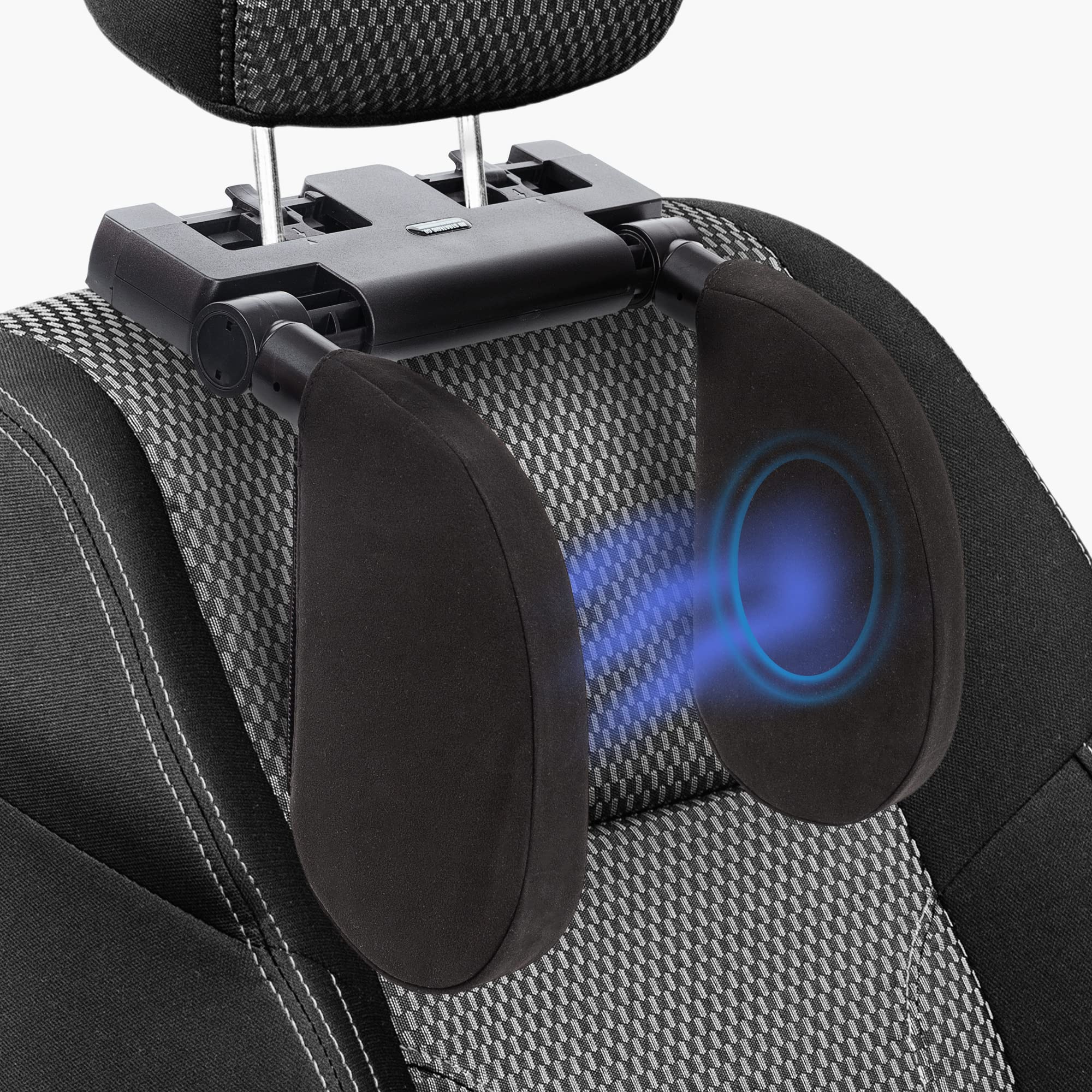 Amazon.com: ND Strategic & Co. Car Headrest Pillow - 360° Adjustable ...