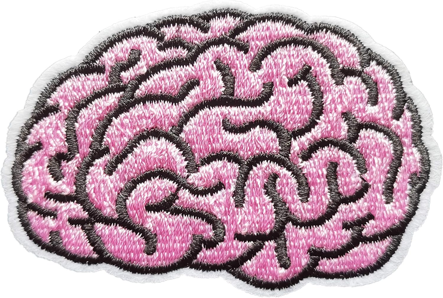 Amazon.com: Head Brain Ironing Patches for Coat Jackets Jeans Brains ...