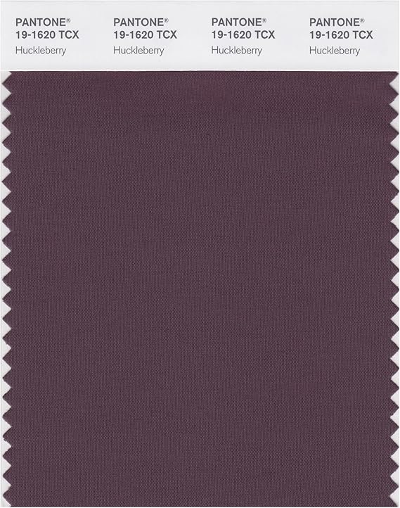 PANTONE Smart 19-1620X Color Swatch Card, Huckleberry - House Paint ...