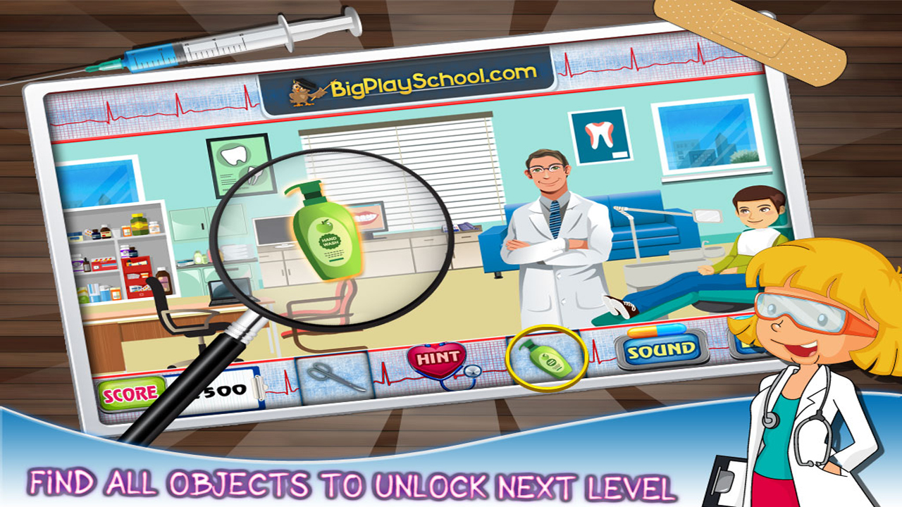 #38 - In Hospital - New Free Hidden Object Games - App on Amazon Appstore