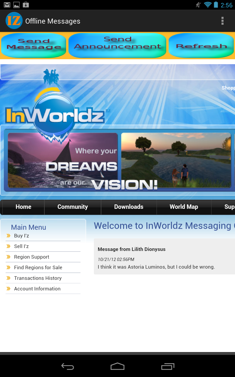 InWorldz Communicator - App on Amazon Appstore