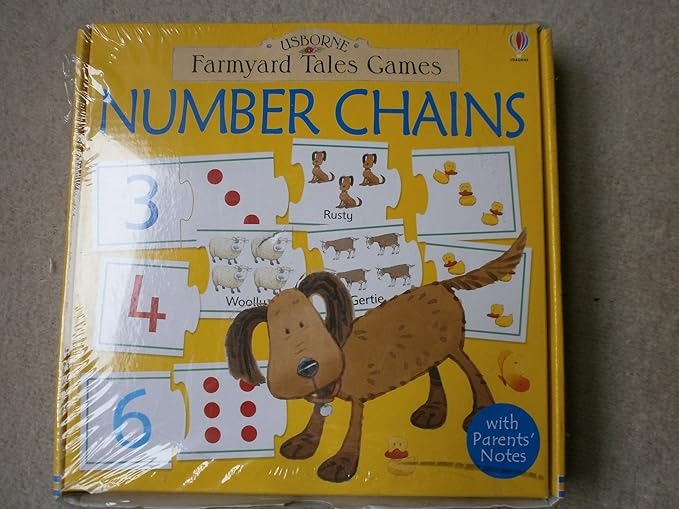 Number Chains (Farmyard Tales Board Games) : AA.VV.: Amazon.in: Books