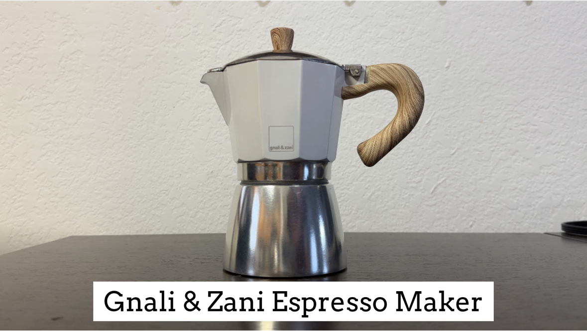 Watch What You Need to Know& Gnali & Zani Espresso Maker on Amazon Live