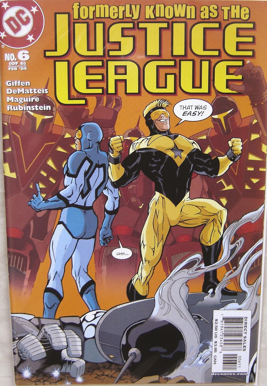 DC Comics 2004 Formerly Known as the Justice League No. 6 : Keith ...