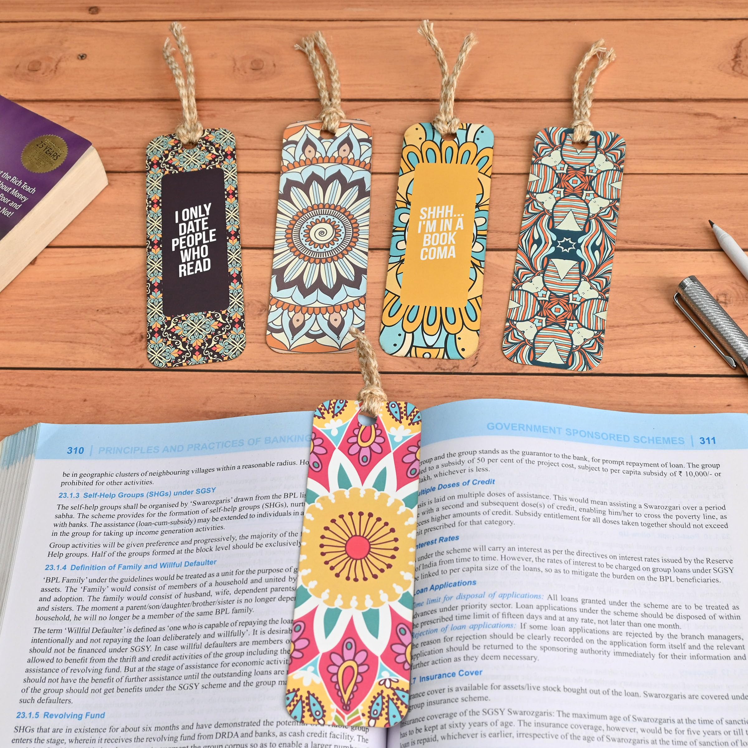 Unique Designs Book Markers