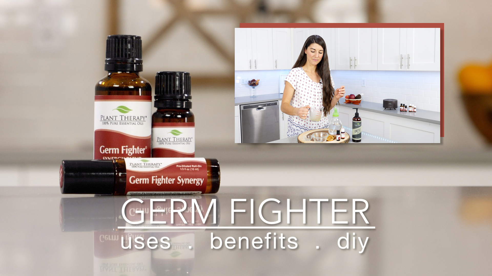 Snapklik.com : Plant Therapy Germ Fighter Essential Oil Blend 100% Pure ...