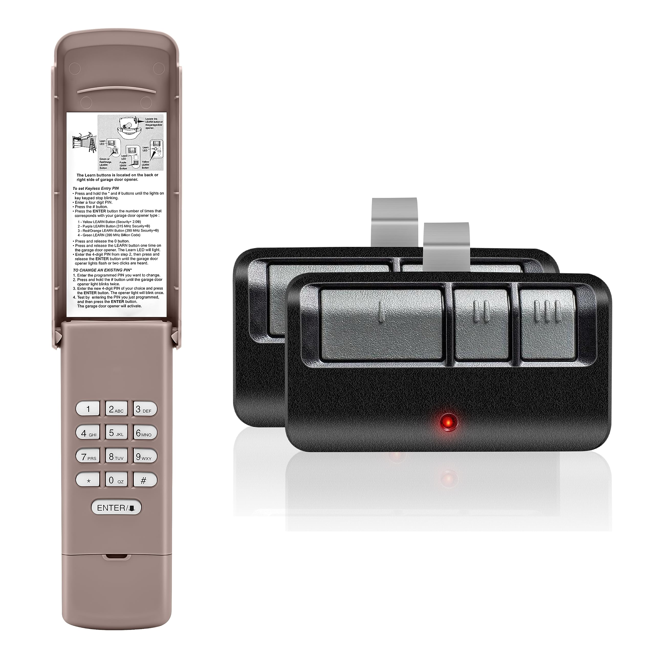 Amazon.com: 1Pcs 878MAX Premium Universal Wireless Keypad with 2Pcs ...