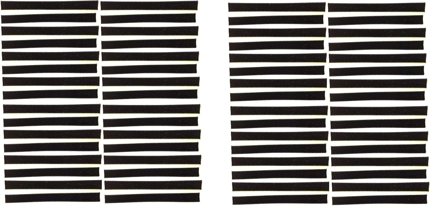 Vinyl Record Cleaning Strips [Black] [Qty. 64] [Bulk Mega-Pack] Wide ...