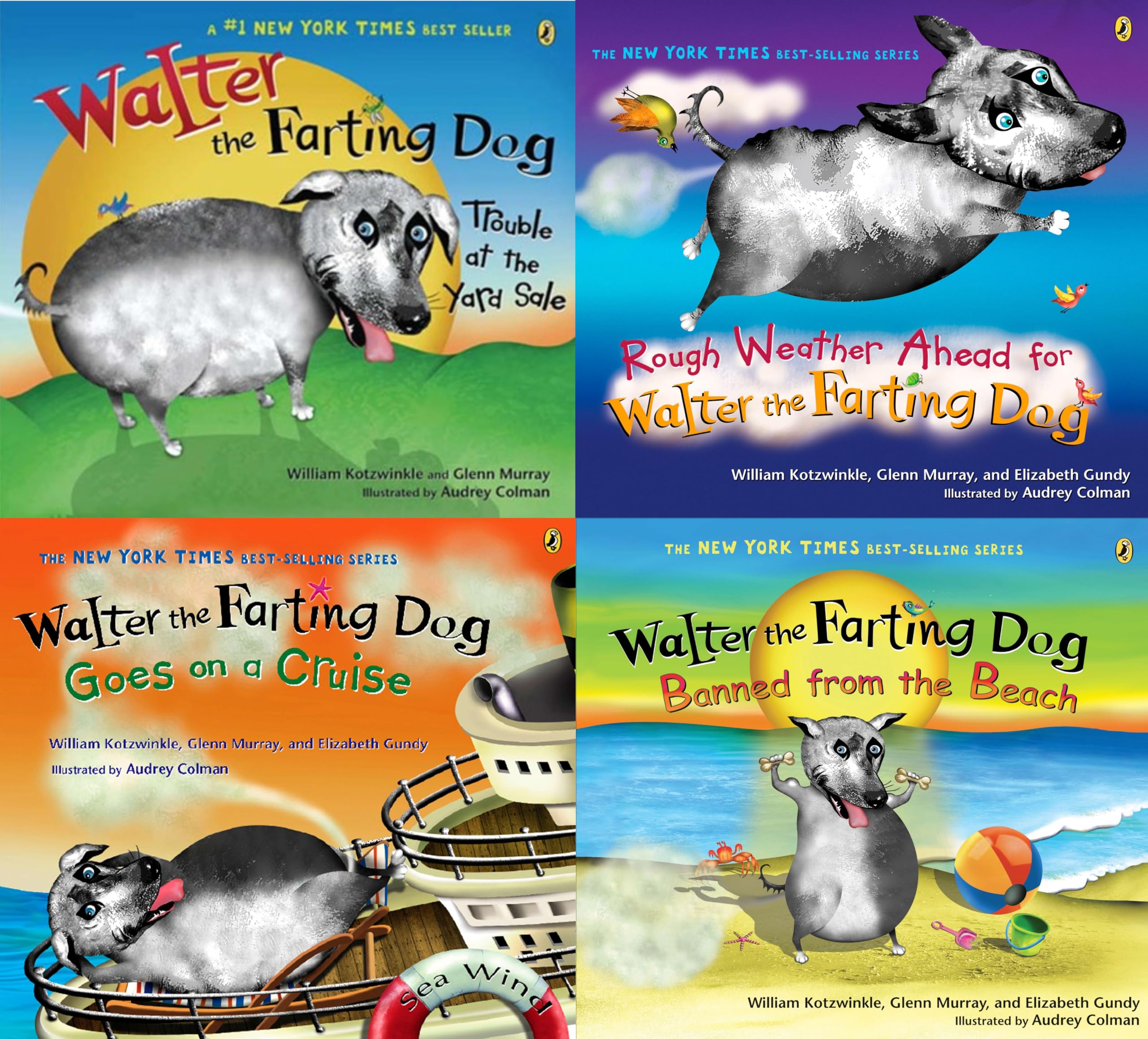 Walter the Farting Dog Gift Set ( Set of 4 Books ): William Kotzwinkle ...
