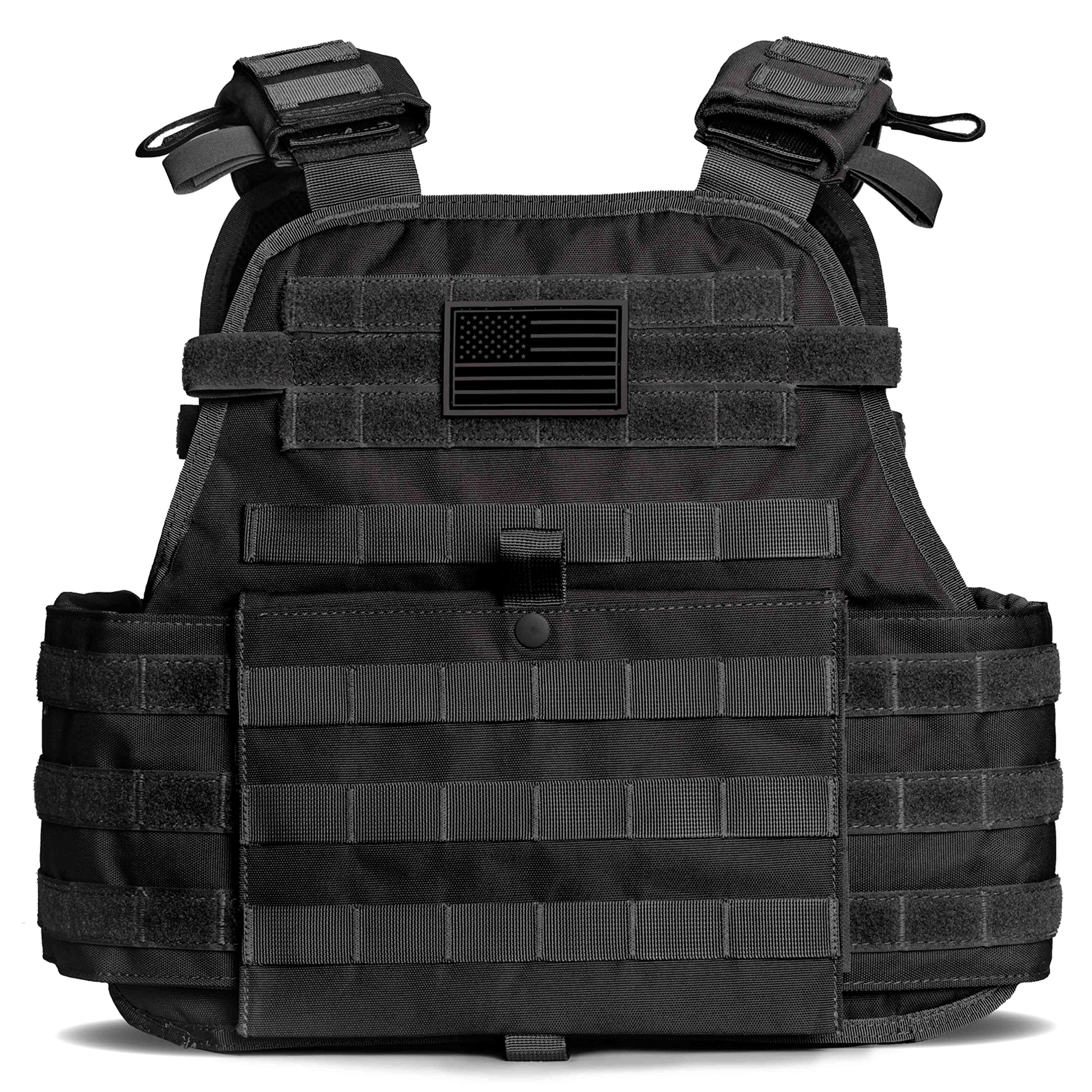 Amazon.com: Tacticon Fully Adjustable Tactical Vest | Combat Veteran ...