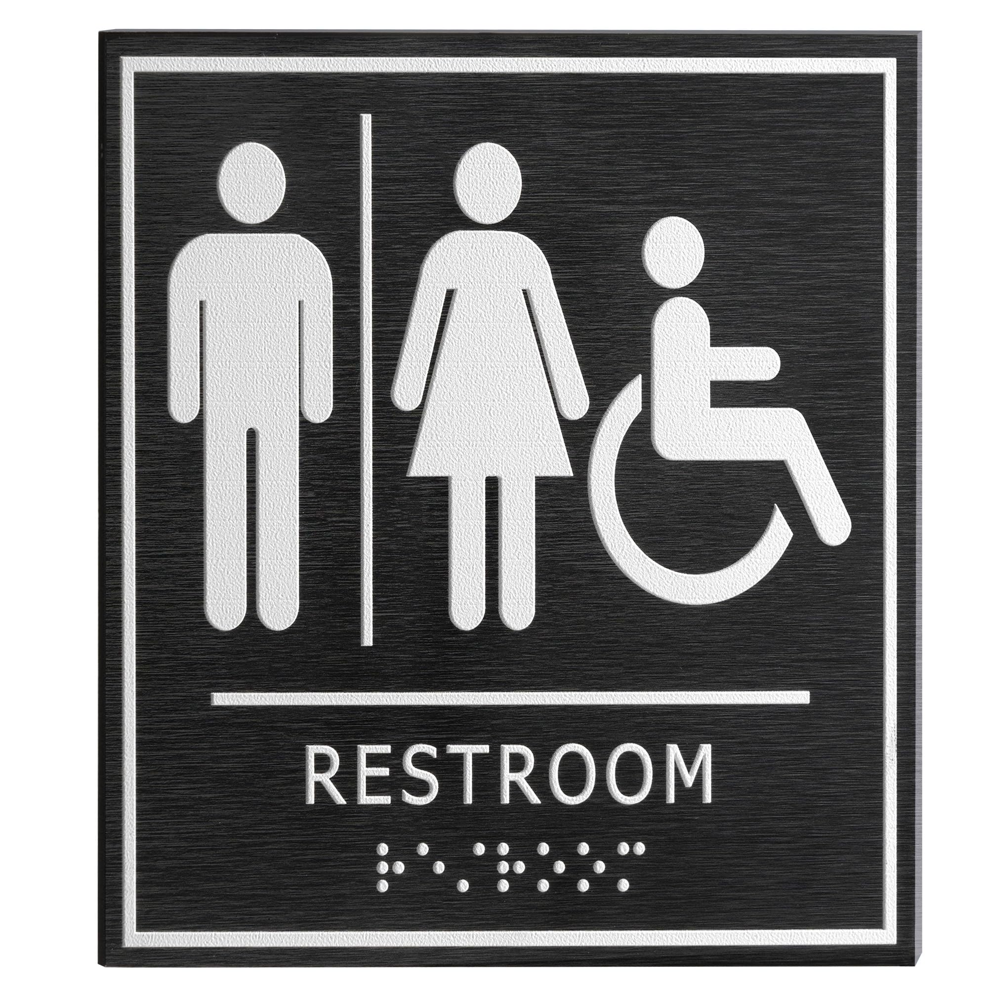 Snapklik.com : ADA Restroom Sign For Business