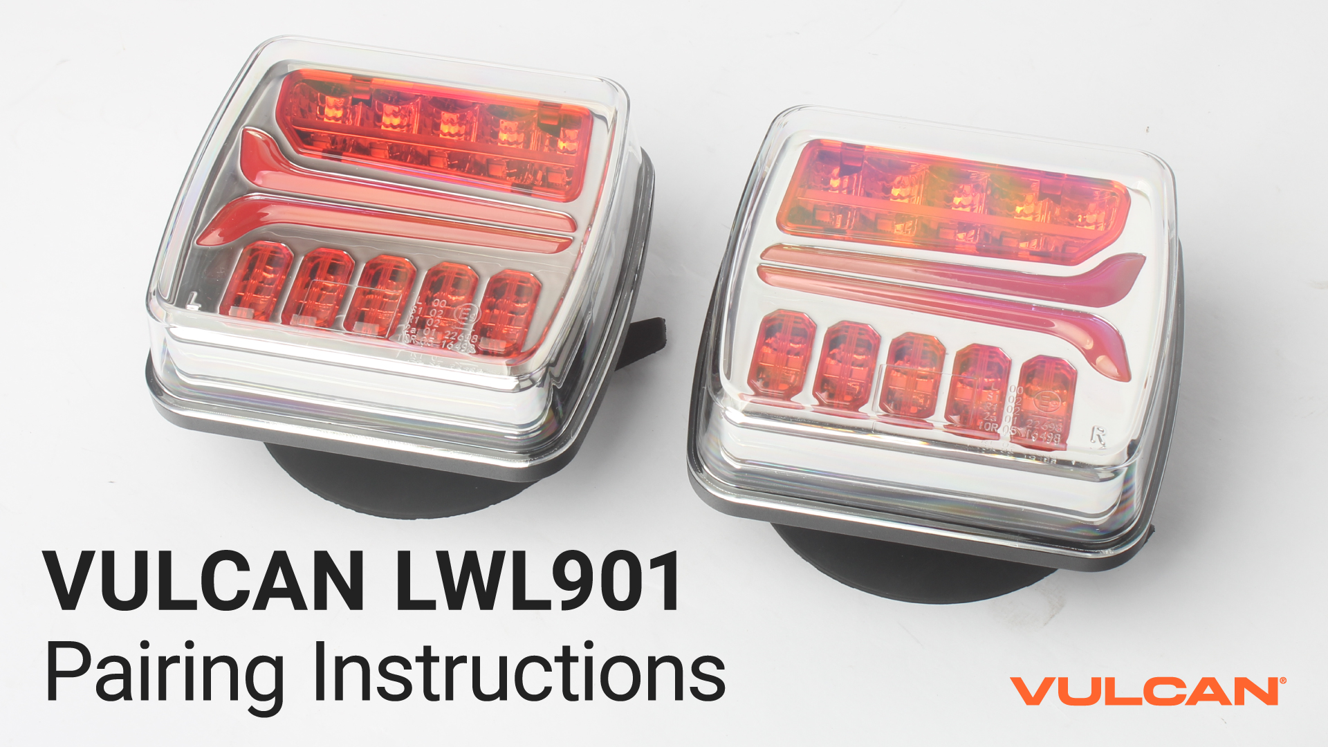 Watch VULCAN LED Towing And Trailer Lights - Pairing Instructions on ...