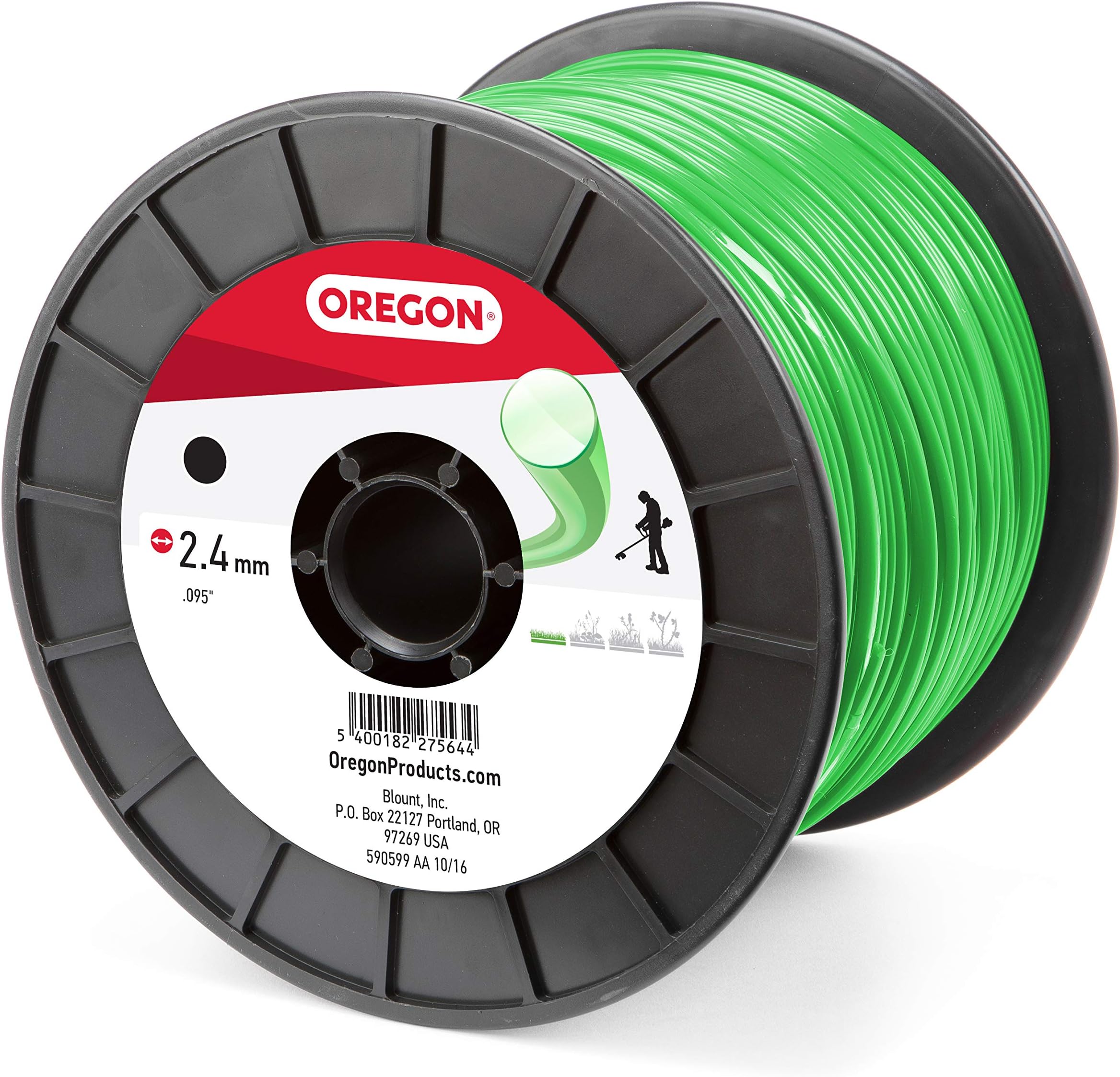 Amazon.com : Oregon .155" Square String Trimmer Replacement Line for ...