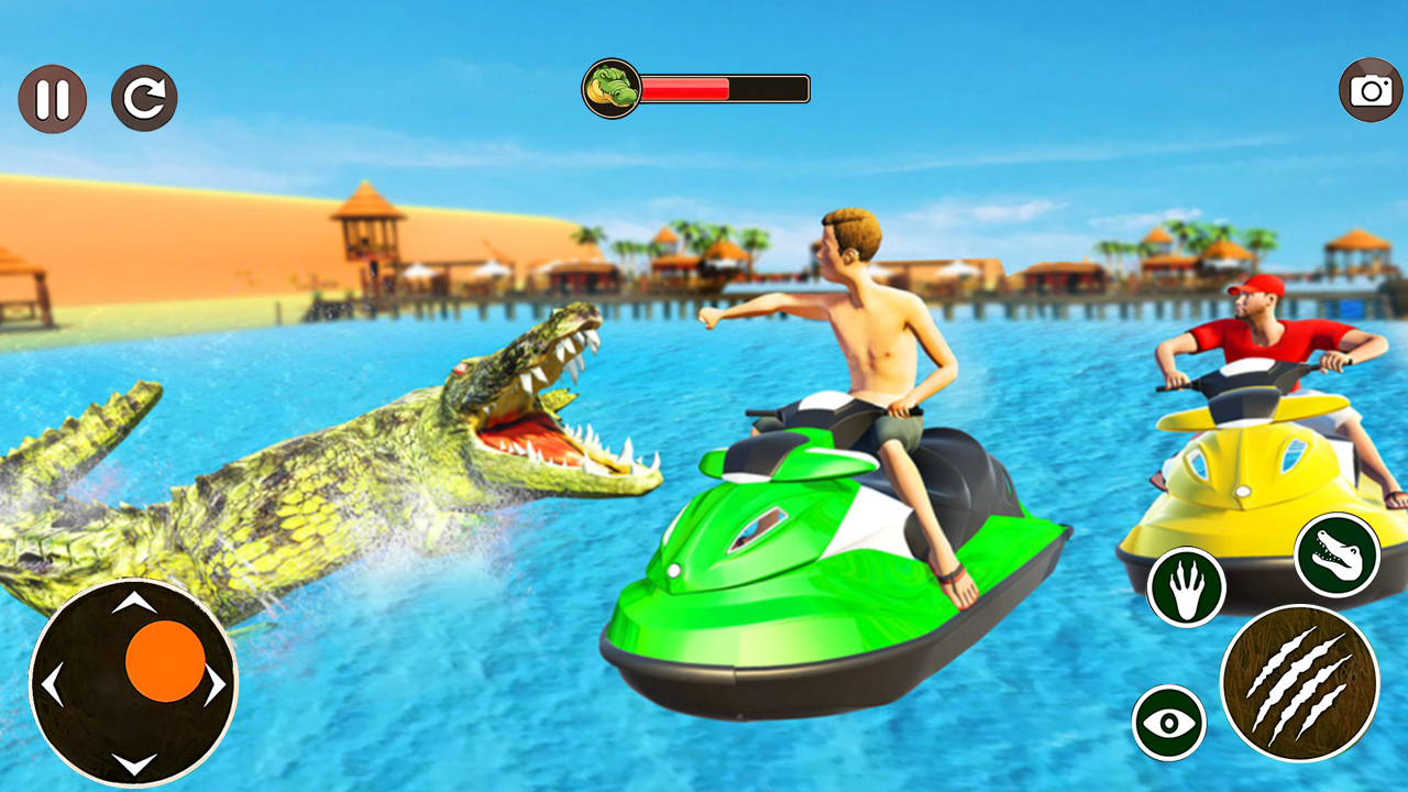 Clash Of Crocodiles Simulator 2024: Hungry Crocodile Games - App on Amazon Appstore