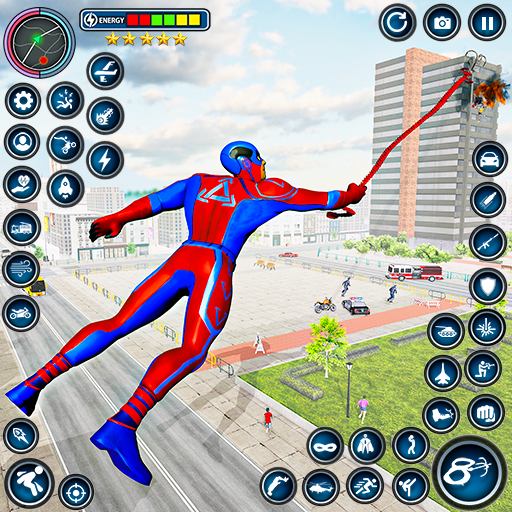 Grand Flying Spider Rope Hero | Superhero Crime Simulator - Application ...