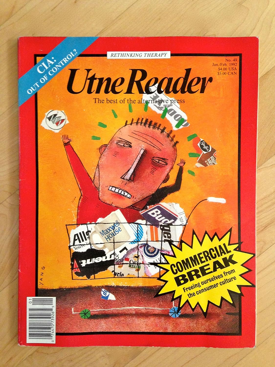 Utne Reader the Best of the Alternative Media - No. 49, January ...