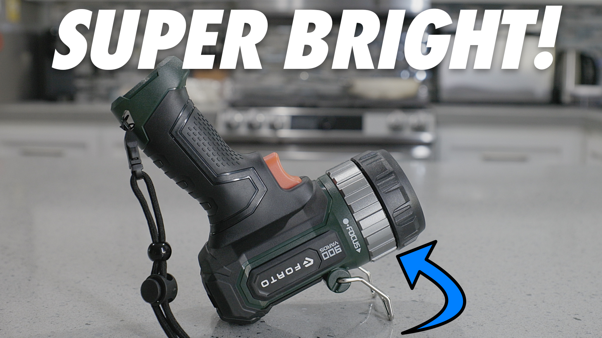 Watch SUPER BRIGHT! Forto Handheld Spotlight on Amazon Live