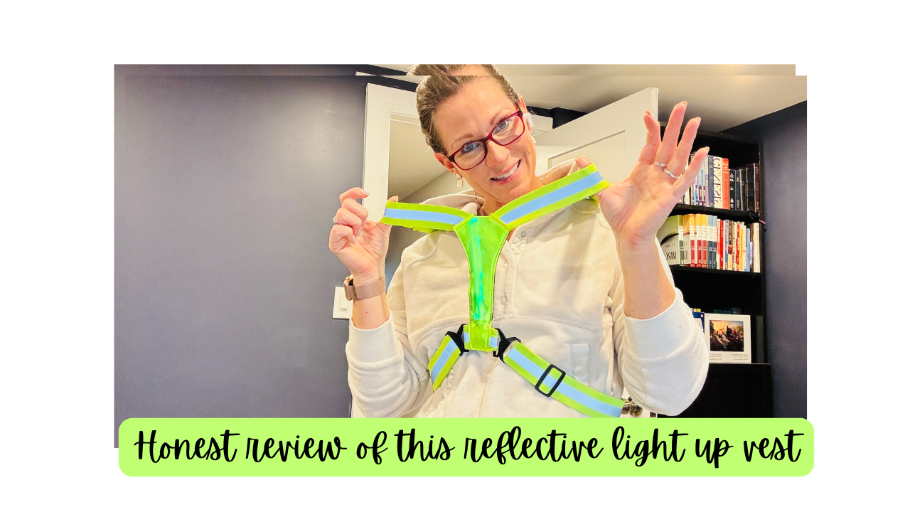 Watch Honest review of this reflective light up vest on Amazon Live