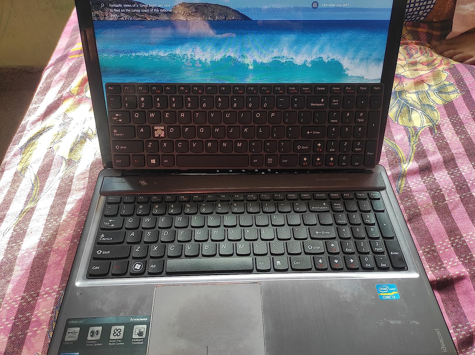 Wistar Laptop Keyboard Compatible for Lenovo IdeaPad G580 G580A G585 ...
