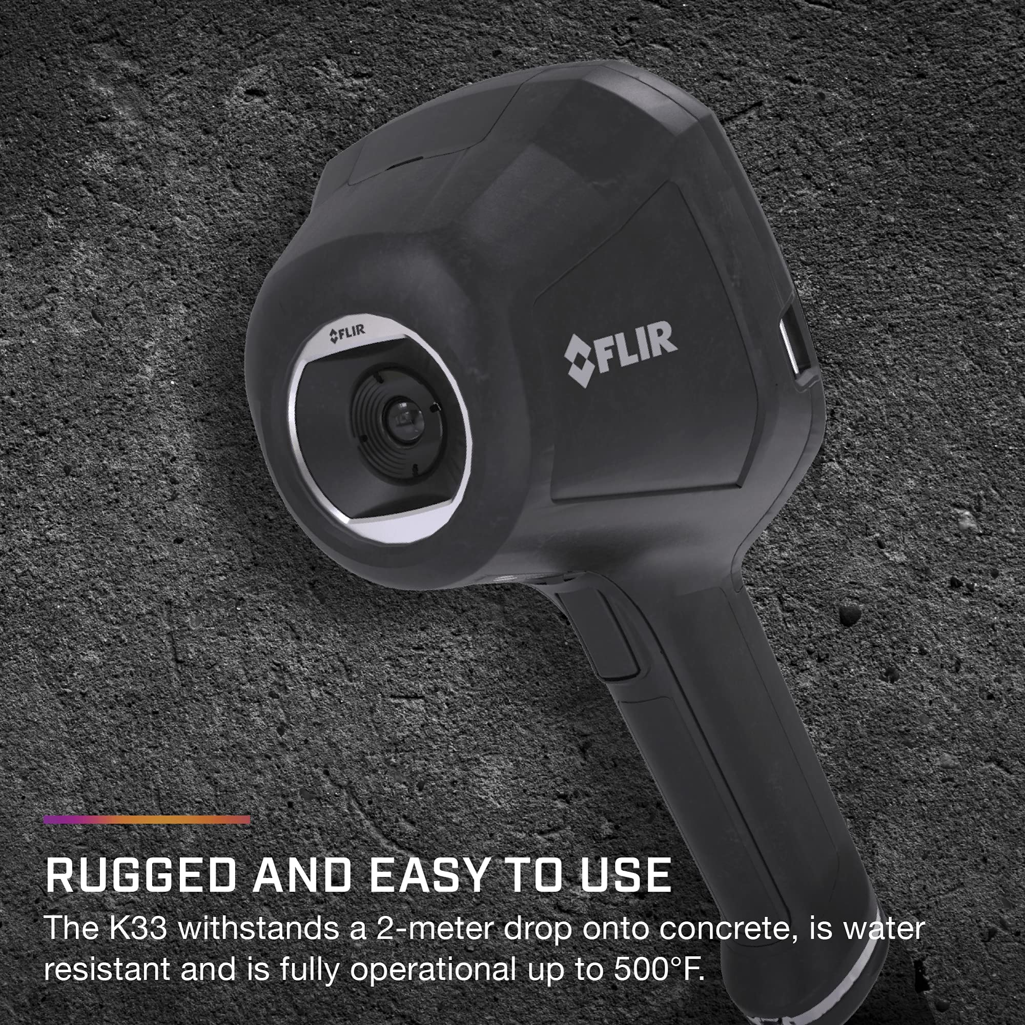 FLIR K33 High Performance Thermal Imaging Camera with FSX & Flexible ...