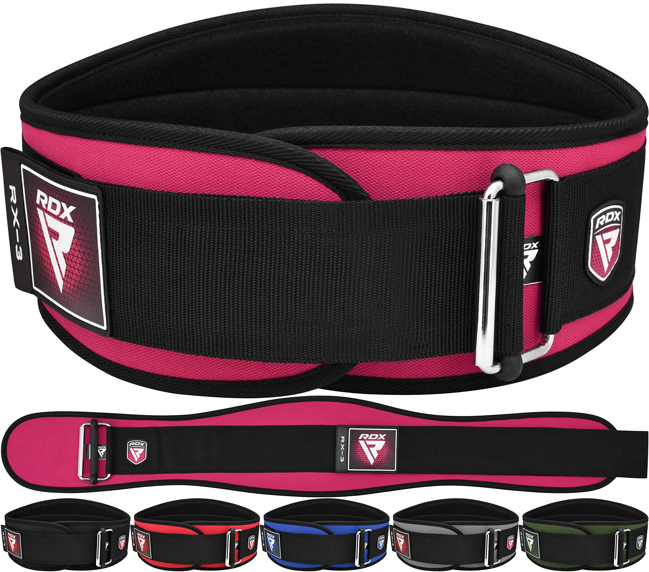 Buy RDX Weight Lifting Belt AUTO LOCK, 6.5” Padded Back Support, Men ...