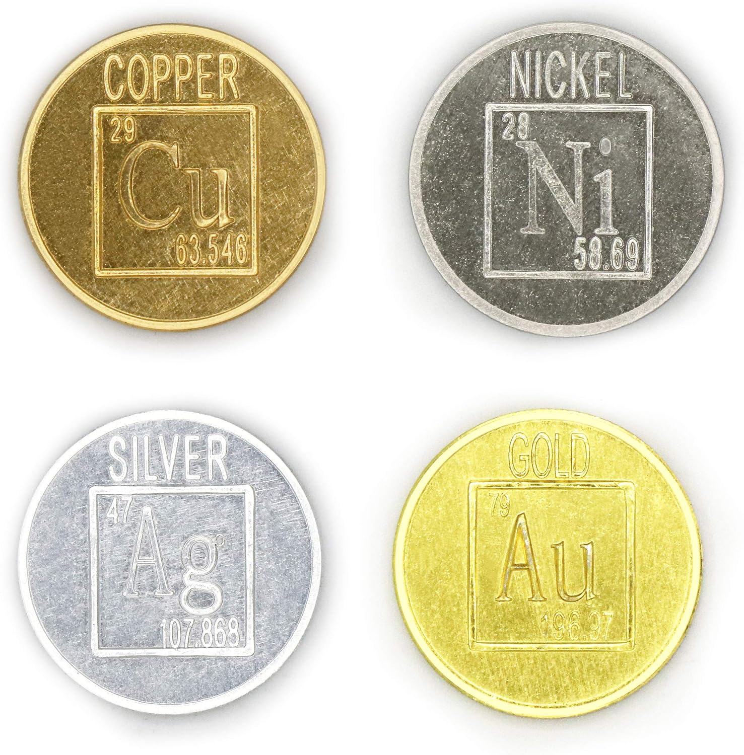 Amazon.com: Bullseye Office Coin Refrigerator Magnets, Small Strong and ...