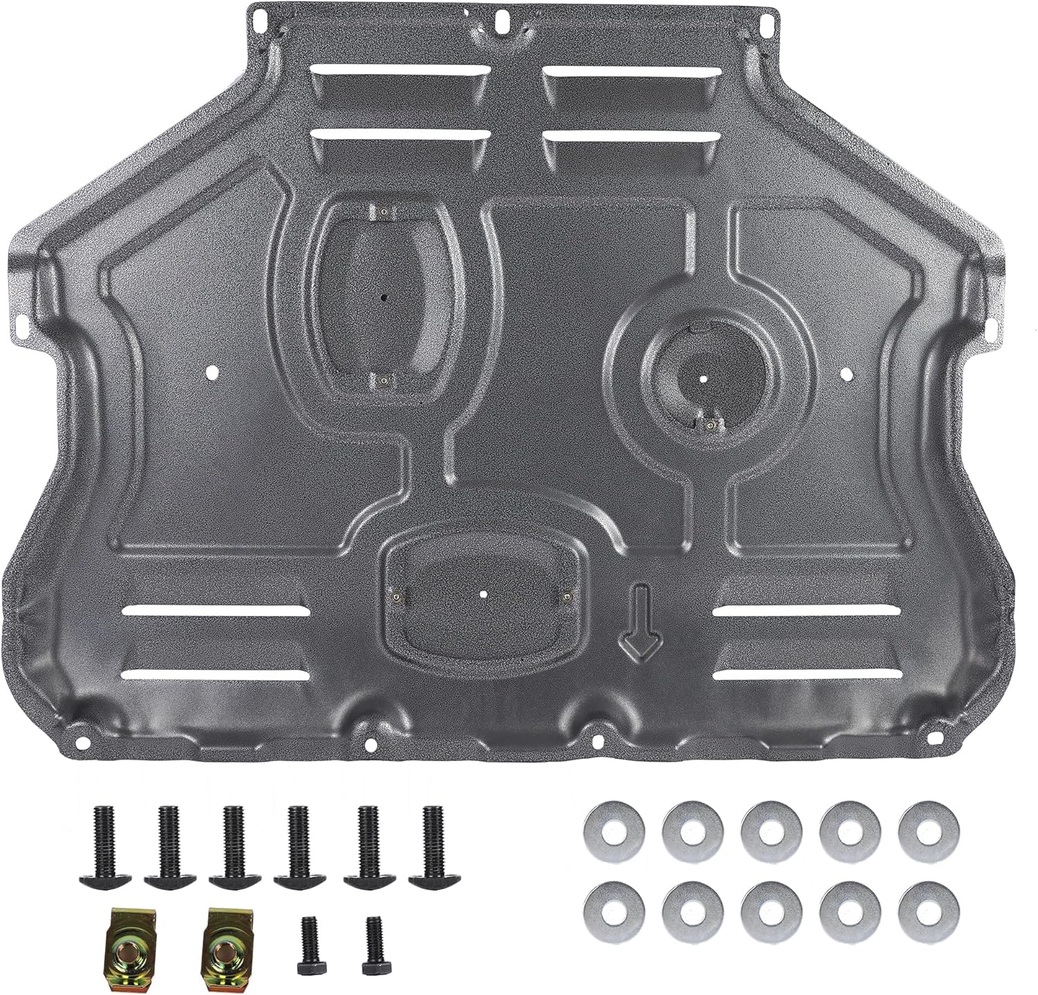 Amazon.com: Front Engine Splash Shield Fit for Ford Escape 2013-2019 ...