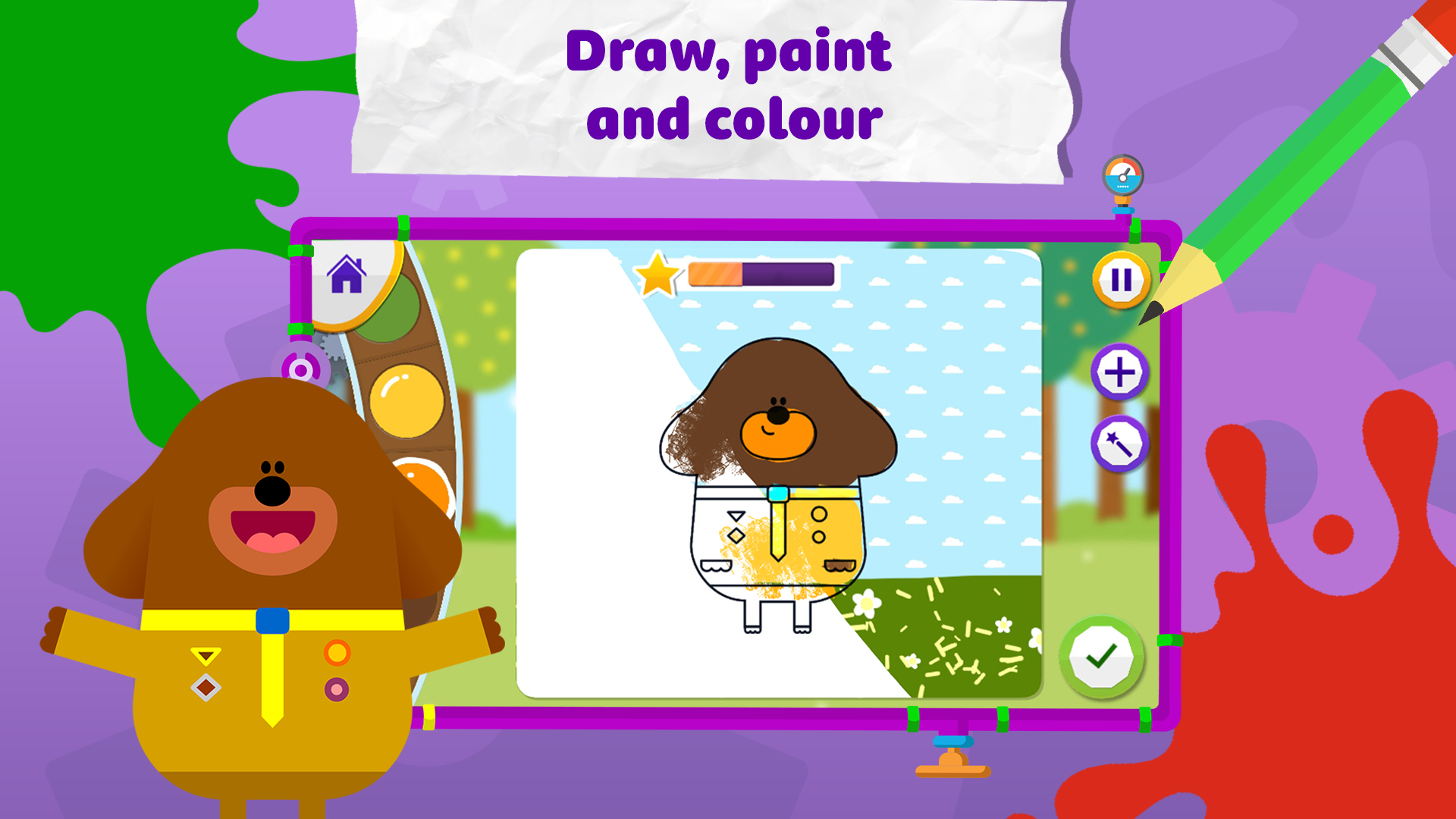BBC CBeebies Get Creative - Build, paint and play! - App on the Amazon ...