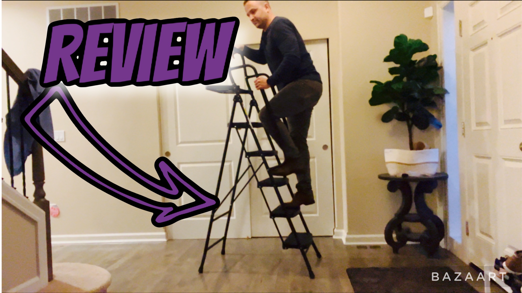 Watch Tall- lightweight ladder on Amazon Live