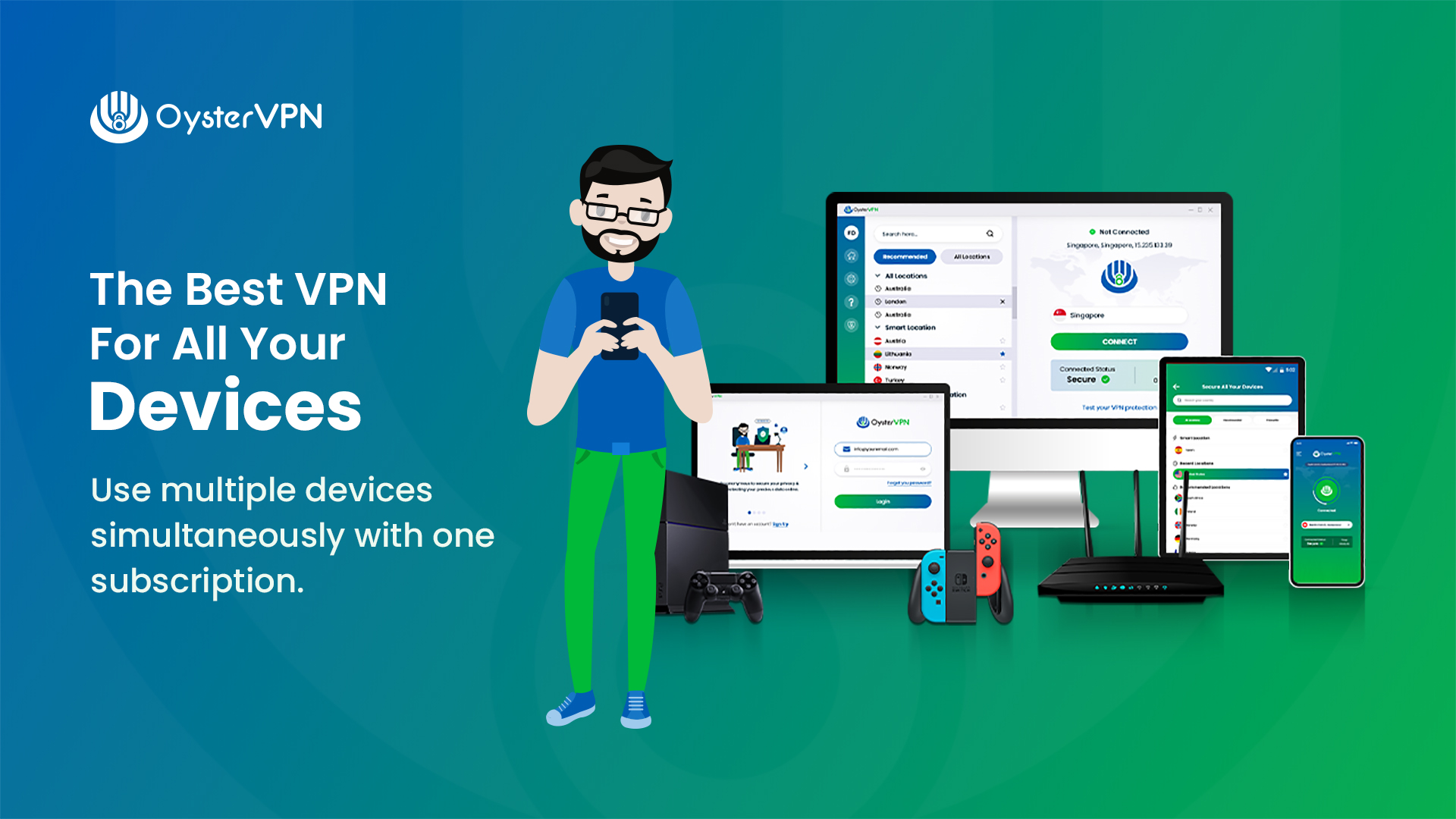 OysterVPN: Secure and Fast VPN - App on Amazon Appstore