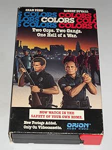 Amazon.com: Colors [VHS] : Sean Penn, Robert Duvall, Maria Conchita ...