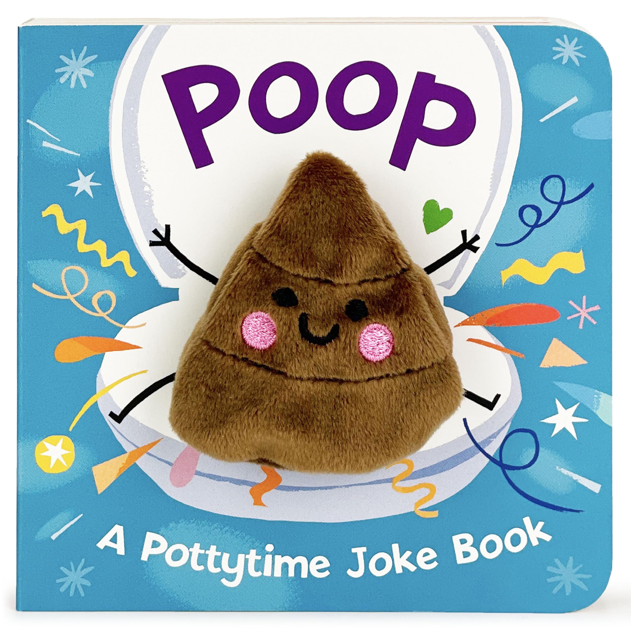 Poop! - Funny Finger Puppet Board Book Encouraging Potty Training, Ages ...