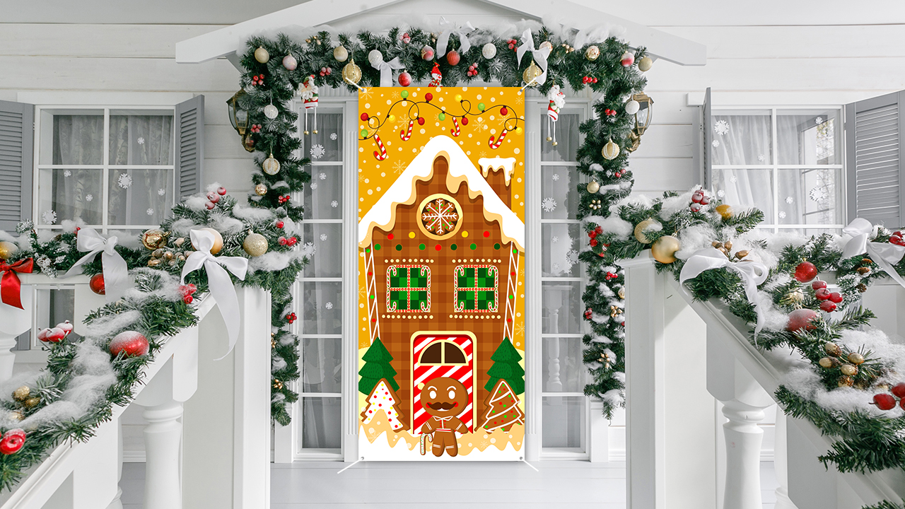 Door Decoration Gingerbread Man