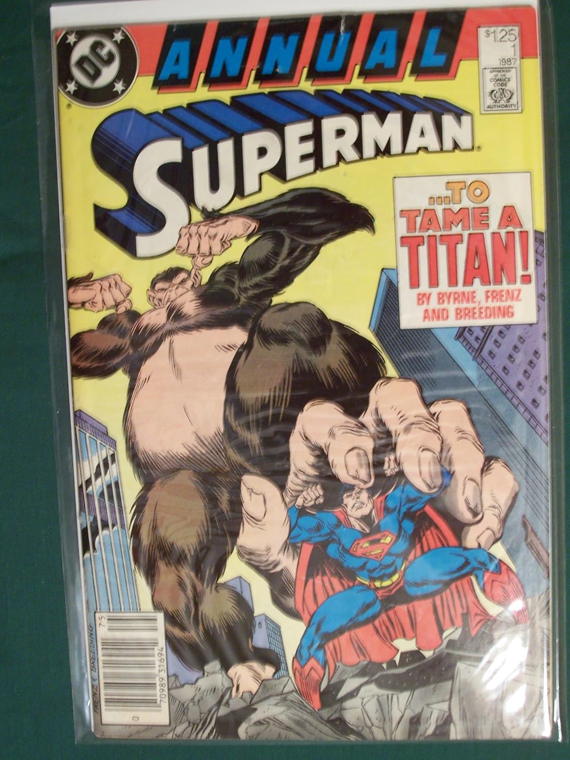 Amazon.com: Superman Annual Comic Book (Tears for Titano, 1): Roger ...