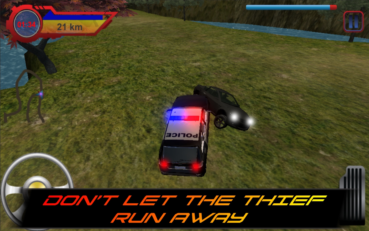 Police Chase - Crime City Thief - Cops vs Robbers car chase Racing game ...