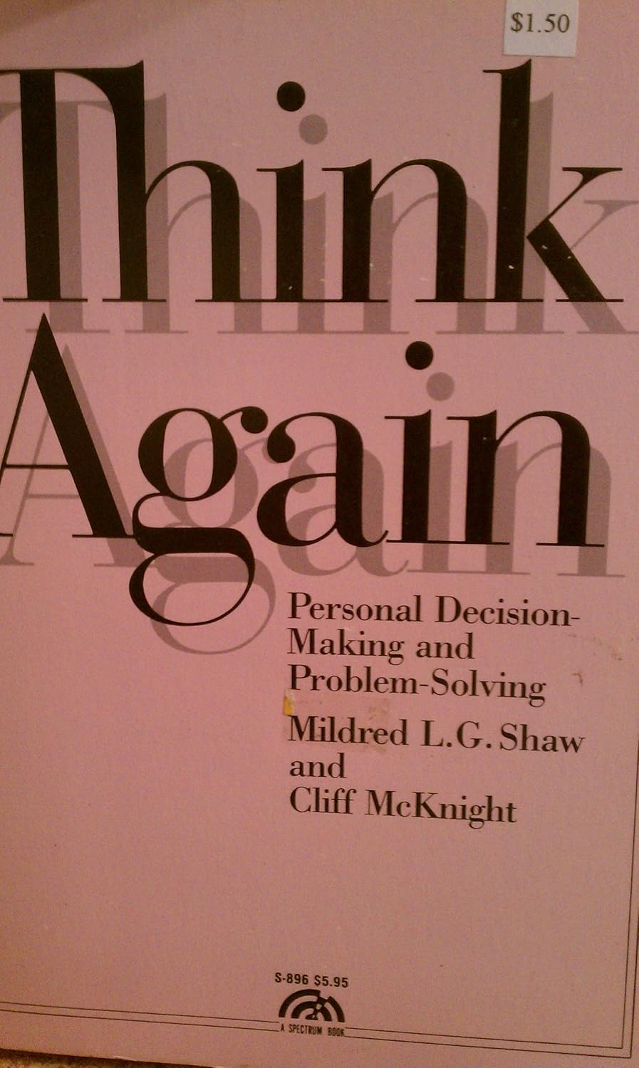 Think Again: Mildred L.G; McKnight Cliff Shaw, Cliff McKnight ...