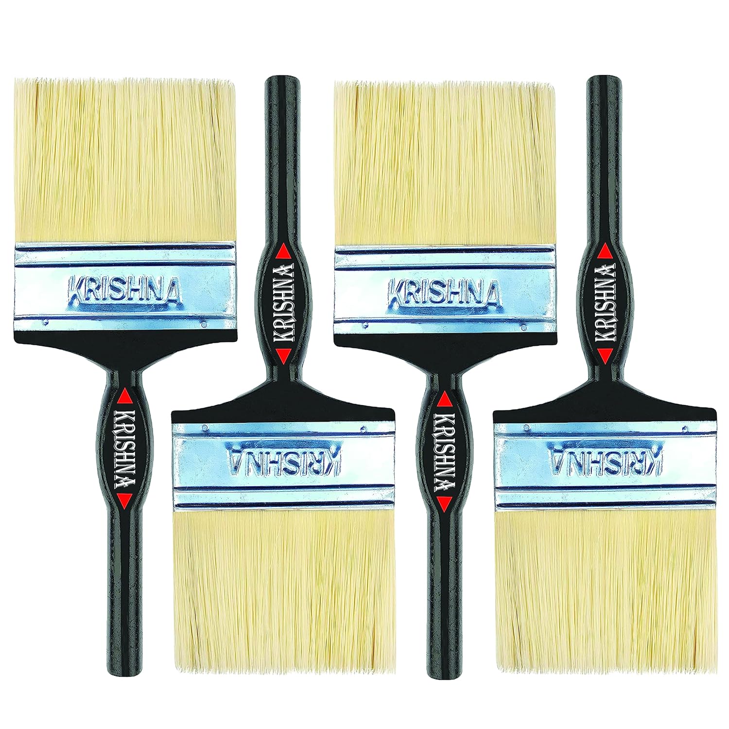 KRISHNA Paint Brush with PVC Handle for Wall/Wood/Metal - Water/Enamel ...