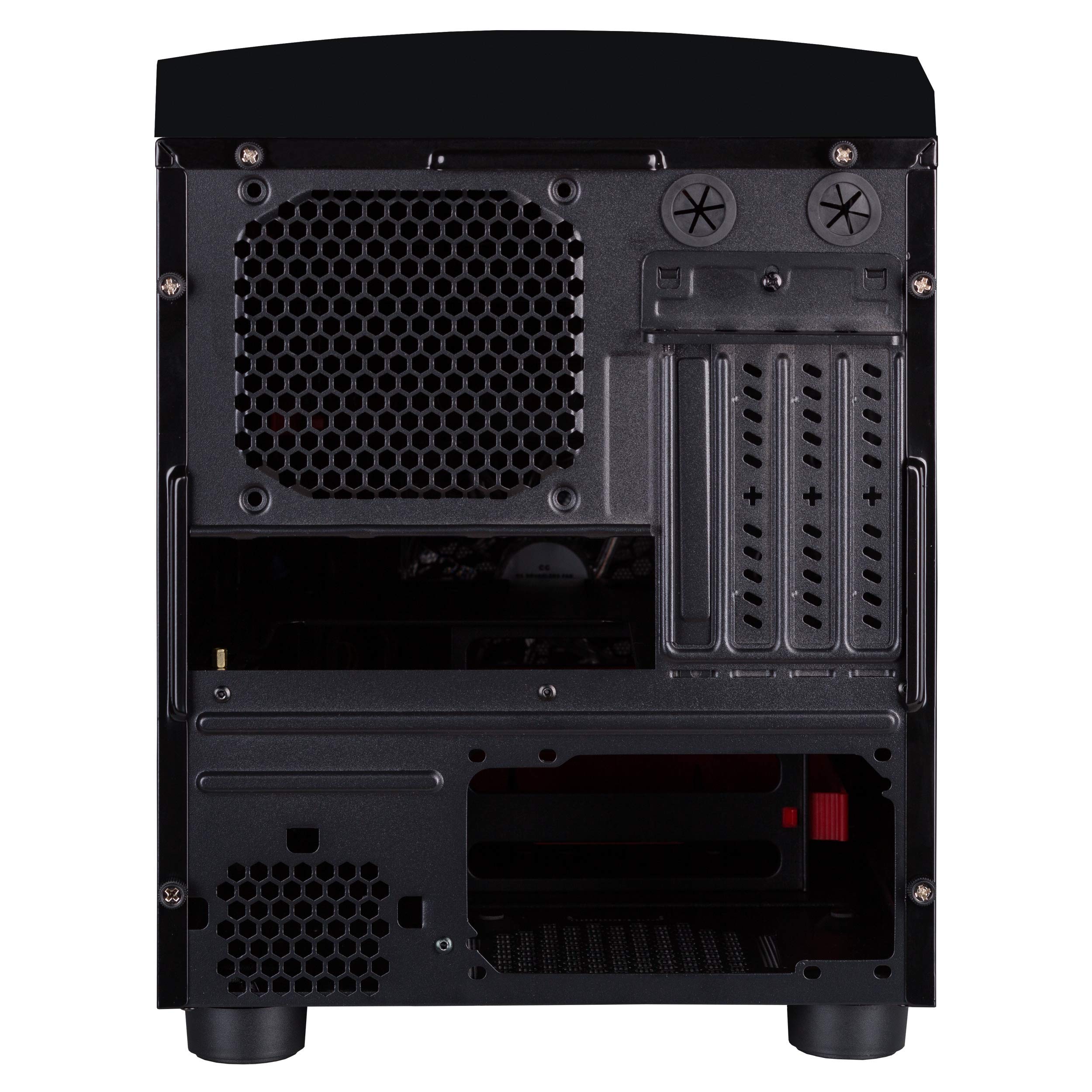 Hiditec | DARK KUBE Mini Computer Case Micro ATX Format | Mini PC Tower ...