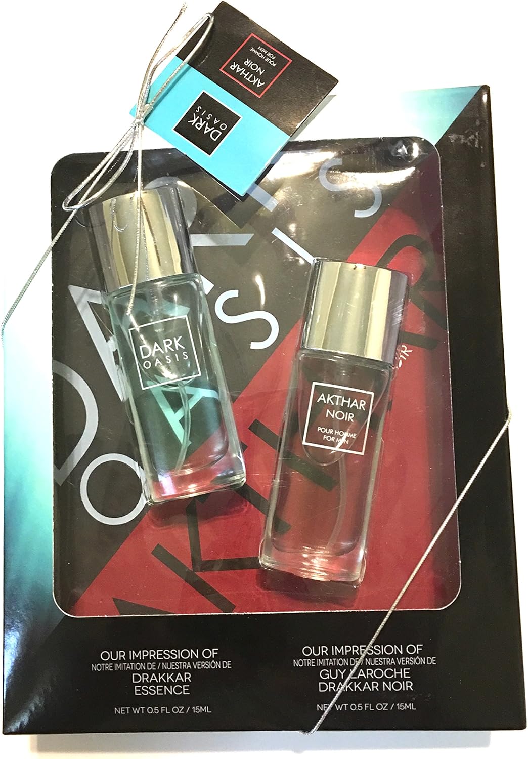 Dark Oasis/Althea Noir Eau De Toilette Set for Men : Amazon.ca: Beauty ...